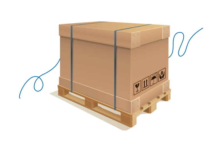 Palbox in cartone per imballaggi